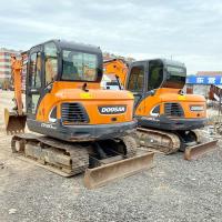 China Korea Original Earth-Moving Machinery 6 Ton Excavator Mini Digger for Shanghai Market for sale
