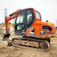 China Active 7 Ton Used Doosan DX75 Excavator Mini with Original Hydraulic Pump in Shanghai for sale