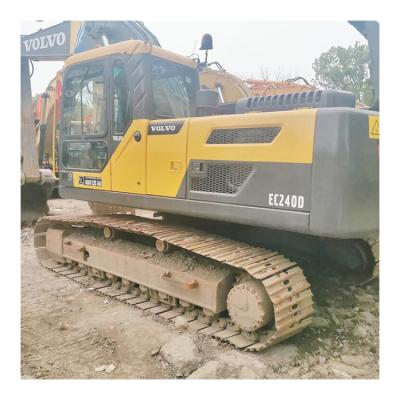 China Volvo EC240 Excavator with Crawler Track and 1.2 m3 Bucket Capacity in Good Condition for sale