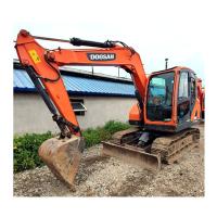 China Korea Mini Used Doosan DX75 7.5 Excavator with Original Hydraulic Valve in Shanghai for sale
