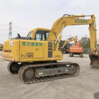 China Japan Original 12 Ton Used Komatsu PC120 6E Excavator with 0.5m3 Bucket Capacity for sale