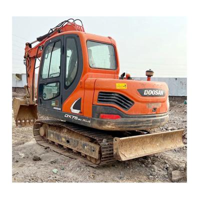 China Original Paint 7 Ton Earth-moving Machinery for Doosan DX75 Excavator in Shanghai for sale