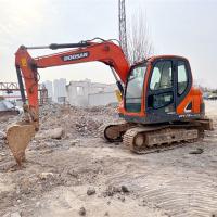 China Original Paint 7 Ton Earth-moving Machinery for Doosan DX75 Excavator in Shanghai for sale