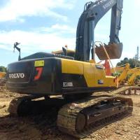 China Second Hand Volvo 240 Excavator with 2800 Working Hours and Original Hydraulic Valve for sale