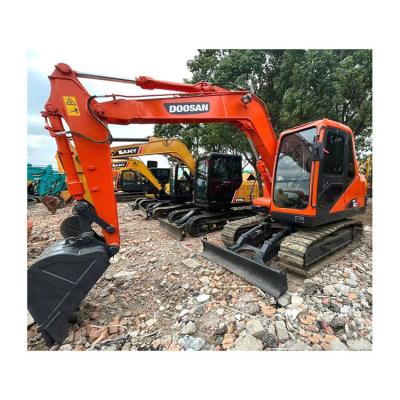 China 2019 Doosan80 Korea Original 8 Ton Crawler Excavator with Powerful Hydraulic Cylinder for sale