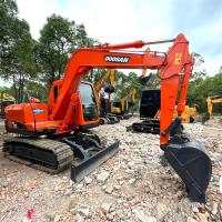 China 2019 Doosan80 Korea Original 8 Ton Crawler Excavator with Powerful Hydraulic Cylinder for sale
