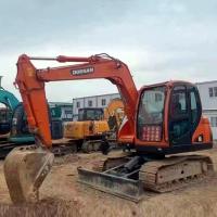 China 2019 Original Doosan DX80 Mini Excavator 8 Ton with Comfortable Operator's Cabin for sale