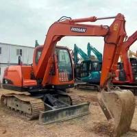 China 2019 Original Doosan DX80 Mini Excavator 8 Ton with Comfortable Operator's Cabin for sale