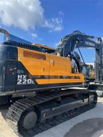 China Used Hyundai HX220S HX220L 22T Crawler Excavator in Shanghai Moving Type Crawler Chain for sale