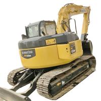 China Good Health Original Color Komatsu PC128US Excavator with Blade 13 Ton Made in Japan for sale