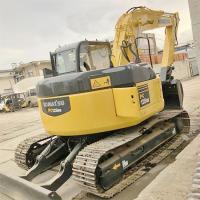 China Good Health Original Color Komatsu PC128US Excavator with Blade 13 Ton Made in Japan for sale