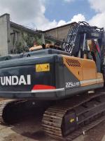 China 4.2 km/s Rate Speed Used Hyundai 225-9T Crawler Excavator in Shanghai Less Hours Best for sale
