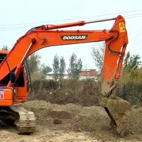 China Doosan Engine 12 Ton Used DX120 Digger Korea Original Crawler Mini Digger Excavator for sale