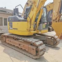China Good Health Made in Japan Original Color 13 Ton Rubber Track Komatsu 138 Used Excavator for sale