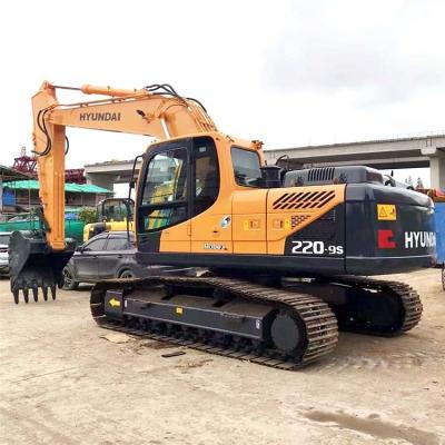 China Korea original secondhand used Hyundai 220LC-9S excavator 22 ton for sale for sale