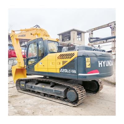China 22 Ton Used Hyundai 220LC-9S Excavator with Original Hydraulic Cylinder at Affordable for sale