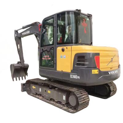 China 2019 Original Used Volvo EC60 6 Ton Excavator in Shanghai for Korea Health Condition for sale