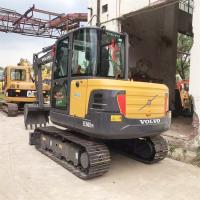 China 2019 Original Used Volvo EC60 6 Ton Excavator in Shanghai for Korea Health Condition for sale
