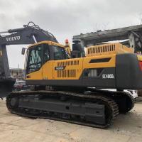 China ORIGINAL Hydraulic Pump 2018 Volvo EC480DL 48 Ton Used Excavator for Large Machinery for sale