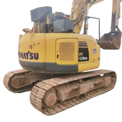 China Operating Weight 13400 KG Komatsu PC138 Excavator Original Color 13 Ton for Good Health for sale
