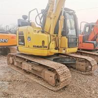 China Operating Weight 13400 KG Komatsu PC138 Excavator Original Color 13 Ton for Good Health for sale