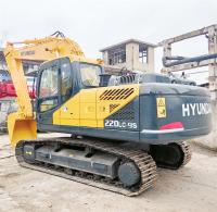 China Good Condition 22 Ton Digger Machine Used Hyundai R220LC-9 Original Hydraulic Cylinder for sale