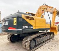 China Good Condition 22 Ton Digger Machine Used Hyundai R220LC-9 Original Hydraulic Cylinder for sale