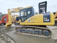 China Japan Original Color 16 Ton Komatsu PC160-7 Used Excavator with 16500 KG Operating Weight for sale
