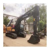 China Used Hyundai 225 Excavator Good Condition 1052 Working Hours 22 Ton Crawler from Korea for sale
