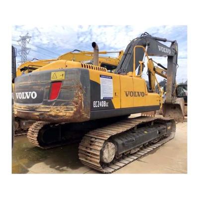 China Middle Korean Original 24 Ton EC240B Used Excavator in Shanghai with 134kw Engine Volvo for sale