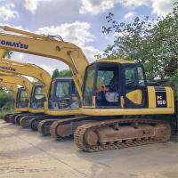 China 16 Ton Hydraulic Used Komatsu Excavator PC160 Good Health and Original Color in Japan for sale