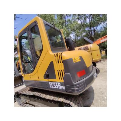 China Used VolvoEC55B Pro Excavator 2021 Model 3200 Working Hours 38.8 KW in Sweden for sale