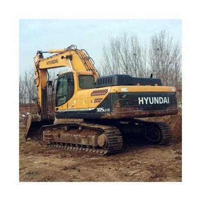 China Get Your Hands on a 2020 Used Hyundai Excavator 305 in Shanghai Excellent Health Condition for sale