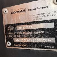 China 2015 DOOSAN DX500LCA Heavy Duty Excavator 50 Ton Machine Weight Imported from Korea for sale