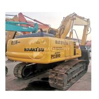 China Used Komatsu PC200-6 Crawler Excavator 20 Ton in Good Condition 2012 Moving Speed 4.6 km/h for sale