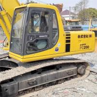 China Used Komatsu PC200-6 Crawler Excavator 20 Ton in Good Condition 2012 Moving Speed 4.6 km/h for sale