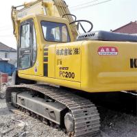China Used Komatsu PC200-6 Crawler Excavator 20 Ton in Good Condition 2012 Moving Speed 4.6 km/h for sale