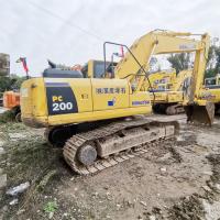 China Original Color 2019 Komatsu 200 Excavator with EPA Certificate and Good Condition Crawler for sale