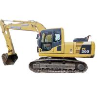 China 2019 Japan Earth-moving Machinery Original Paint 20 Ton Crawler Komatsu PC 200 Excavator for sale