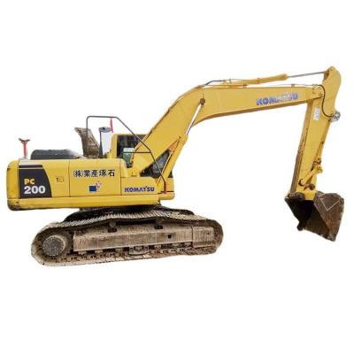 China 2019 Komatsu PC200 Crawler Excavator with EPA Certificate and 0.8 m3 Bucket Capacity for sale