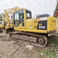 China 2019 Komatsu PC200 Crawler Excavator with EPA Certificate and 0.8 m3 Bucket Capacity for sale