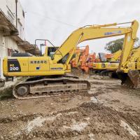 China 2019 Komatsu PC200 Crawler Excavator with EPA Certificate and 0.8 m3 Bucket Capacity for sale