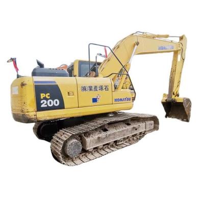 China 19900 KG Operating Weight Used Komatsu PC200 Excavator with Original Hydraulic Valve for sale