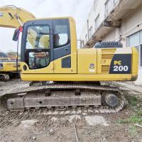 China 20000 KG Earth-moving Machinery Used Komatsu PC200 Excavator with EPA Certificate for sale