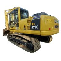 China Made in Japan Used Komatsu PC210-8 Excavator 21 Ton with Original Color in Shanghai for sale