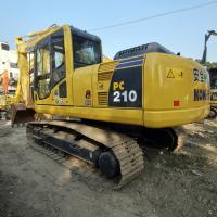China Made in Japan Used Komatsu PC210-8 Excavator 21 Ton with Original Color in Shanghai for sale