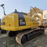 China Made in Japan Used Komatsu PC210-8 Excavator 21 Ton with Original Color in Shanghai for sale