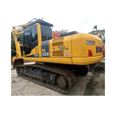 China Less Hour Used PC220 Excavator 22 Ton in Shanghai for Earth-moving Machinery in 2019 for sale