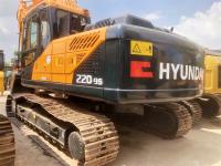 China Transport length 9.65 m HYUNDAI 225LC-9T used excavator 22 ton medium excavator in 2023 for sale