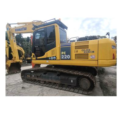 China Good Condition 22 Ton Hydraulic Used Komatsu PC220-8 Excavator from Japan in Shanghai for sale